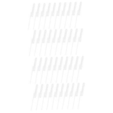 GLEAVI 200 Pcs Quantitative Burette Pipettes Dropper 3ml Pipette Lip ...