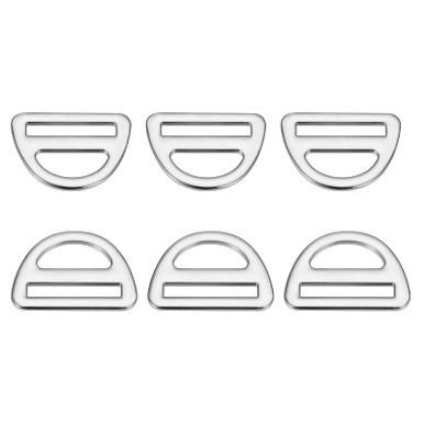 uxcell Triangle Buckle Adjuster, 6Pcs 3/2 Inch Triangle D Ring Adjuster ...