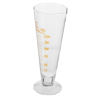 Glass Measuring Cup Liquid Measuring Cups Triangular Beaker Chemistry ...