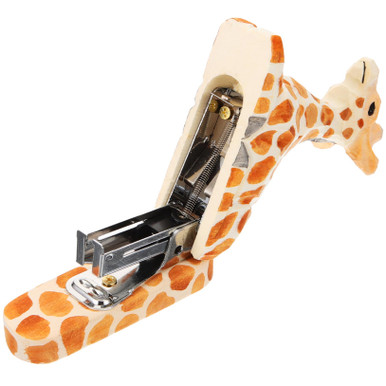 Wooden Stapler Giraffe Animal Stapler Reports Stapler Paper Fasteners ...