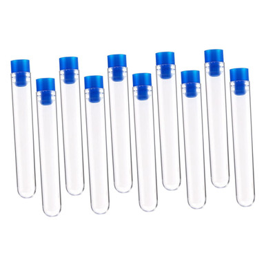 VILLFUL 50pcs Test Tube Glass Containers for Liquids Science Test ...