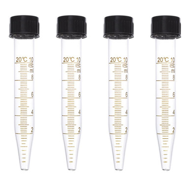 Baluue Liquid Storage Tube 4pcs Test Rack Scale Centrifuge Round Bottom ...
