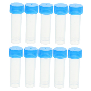 40pcs Cryovial Science Plastic Tubes Empty Candy Jars Cosmetic Tubes ...