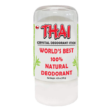 Thai Crystal Deodorant Stone Natural Unscented Deo Stick (4.25 Oz ...