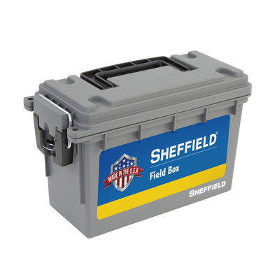 Sheffield 12628 Field Box, Pistol, Rifle, or Shotgun Ammo Storage Box ...