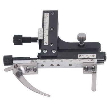 Microscope Caliper up Down Left Right Moveable Ruler, Aluminum Alloy ...
