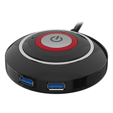 OSALADI Computer Desktop Computer Case Power Button USB Button Reset ...