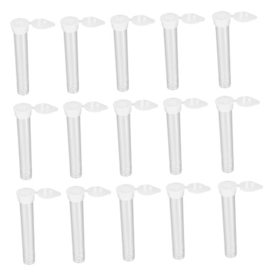Hemoton 100pcs Test Tube Bottle Cylindrical Tubes Test Tubes Storage ...