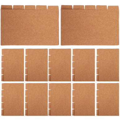 MAGICLULU 20 Sets Oxford Index Cards Index Divider Notebook Separating ...