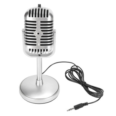 Classic Retro Vocal Microphone, Karaoke Microphone, Clear Sound ...