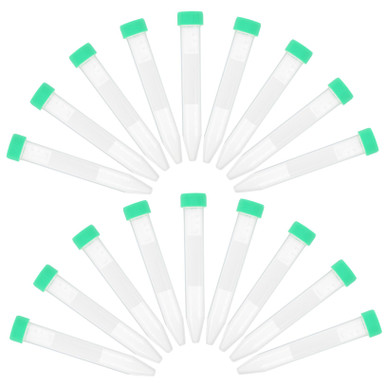 FUOYLOO 50pcs Centrifuge Tube Containers with Lids Centrifugal Tube ...