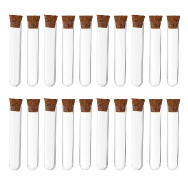 ULTECHNOVO 80 Pcs Wooden Plug Test Tube Plant Propagation Tubes ...