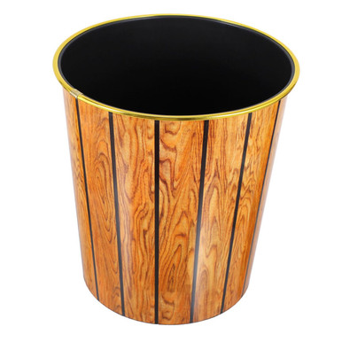 Levemolo Garbage Can Flower Bucket Farmhouse Trash Can Wooden Trash Can ...