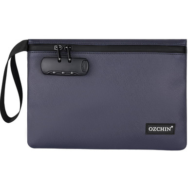 OZCHIN Storage bag with Combination Lock, Medicine Lock Bag 10 X 7 ...