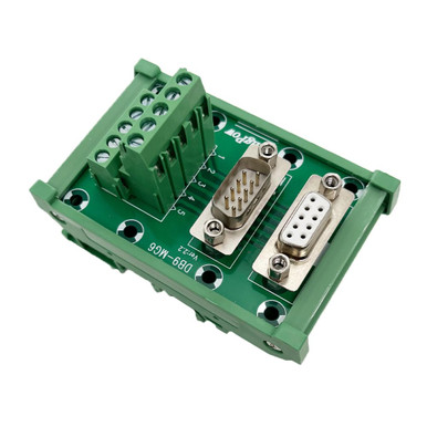 Molence DB9 Solderless Male Female Header Breakout Connector, RS232 D ...