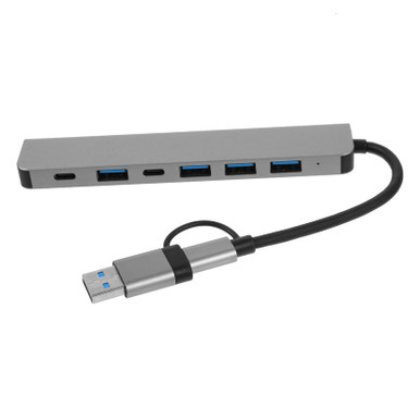 HEMOTON 7-in-1 Extender Hub USB Multi USB Port USB Additional Ports for ...