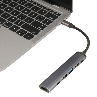 USB C Hub, 7 in 1 USB C Docking Station with 4K HDMI, 100W PD,3 USB ...