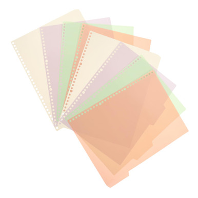 VILLCASE 10pcs Notepad Tabs Note Pad Binder Clips Notebook Index ...