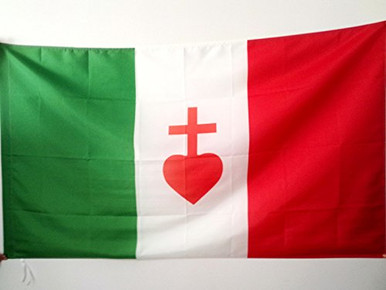 AZ FLAG Italy Sacred Heart of Jesus Flag 3' x 5' for a Pole - Italian ...