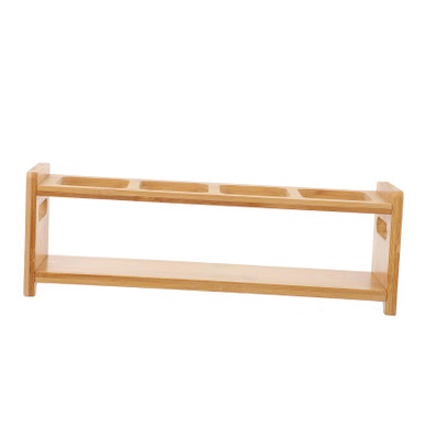 FUOYLOO Condiment Bottle Organizer Desktop Organizer Shelf Wooden ...