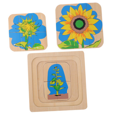 ERINGOGO 1 Set Growing up Jigsaw Puzzle Wooden Puzzle Board Puzzle for ...