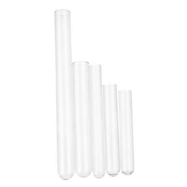 SOLUSTRE 50pcs Test Tube Sample Containers Cookie Containers Glass ...