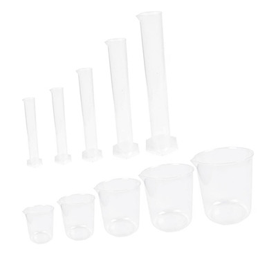 MARMERDO 1 Set Laboratory Beaker graduated cylinder beaker set scale ...