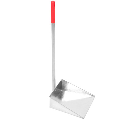 Healvian Metal Dustpan Charcoal Small Dust Pan Long Handle Dust Pan ...