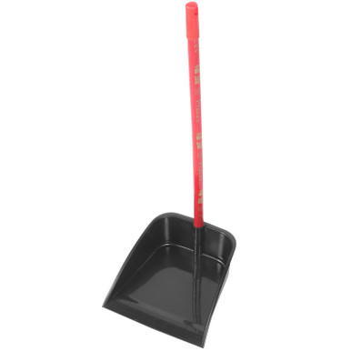 Mobestech Dust Pans with Long Handle, Heavy Duty Plastic Upright ...