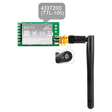 Gowoops SX1278 LoRa Radio Wireless 433Mhz UART Serial Module LoRaWAN ...