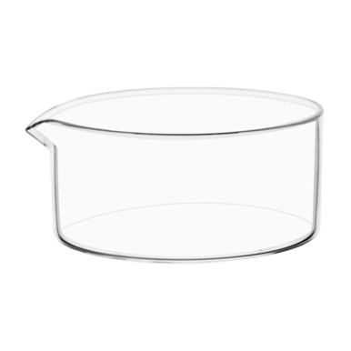 HEALLILY 2pcs Glass Crystallization Dish Boroscilicate Glass Lab Dish ...