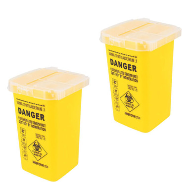 Didiseaon 4 pcs Blade Recycling bin Automatic litterbox Sharps and ...