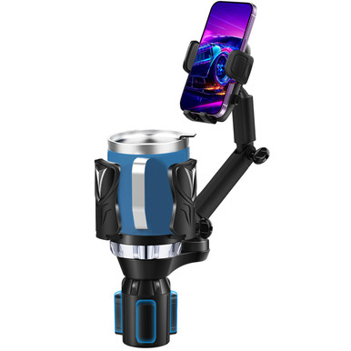 Easkkty Cup Holder Phone Mount with Expandable Holder and Base ...