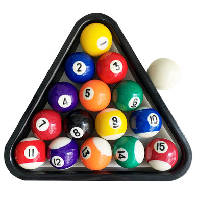 Upgrade Billiard Balls Set, 1.5 Inch Mini Size for 6 Feet Pool Table 1 ...