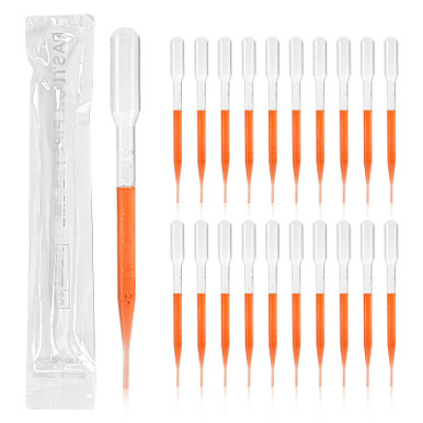 PEKYBIO Sterile Pasteur Pipettes 3ml Disposable Plastic Transfer ...