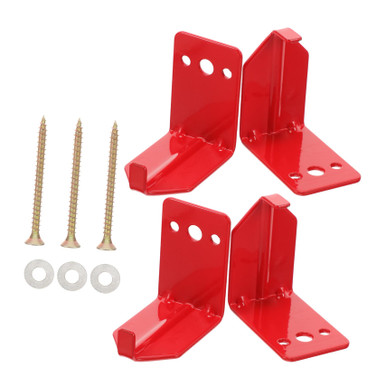 Housoutil 4pcs Fire Extinguisher Bracket Fire Extinguishers Peg Hooks ...
