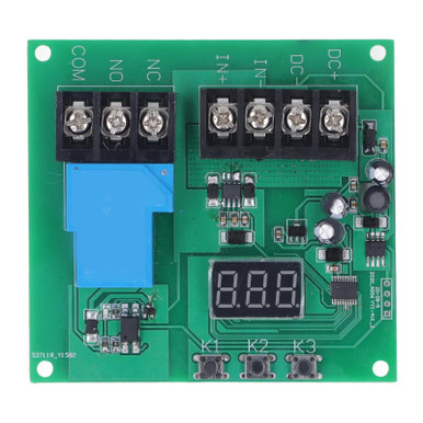 DC Current Detection Sensing Module with LED Display Overcurrent Protection Relay for 7-30V 0 ...