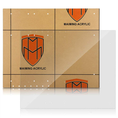 Motherboard Tray Case Open Frame Transparent Acrylic Overlock Computer ...
