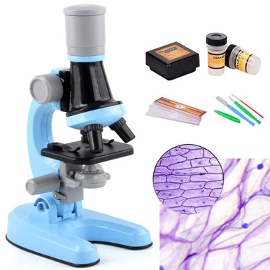 ShengXia Beginners Microscope Kit for Kids Microscope Science Kits ...