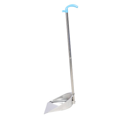Healifty Stainless Steel Trash Shovel Garden Dustpan Handheld Angled ...