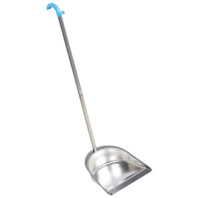 Cabilock Stainless Steel Trash Shovel Indoor Dustpan Upright Standing ...
