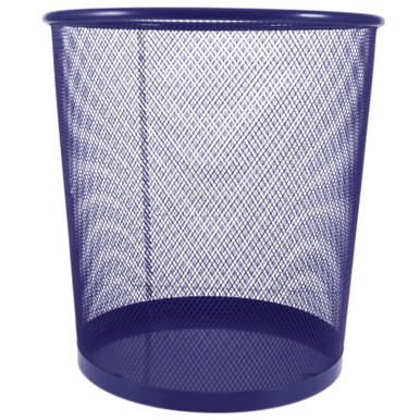 LALAFINA Garbage Can Garbage Bin Outdoor Circular Waste Bin Garbage ...