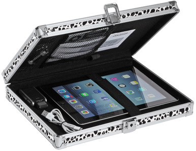 Vaultz Locking Clipboard with Storage - Heavy Duty Metal Clip Board Box ...