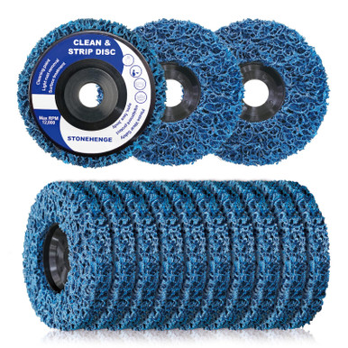 STONEHENGE Strip Disc Stripping Wheel for Angle Grinder to Remove Paint ...