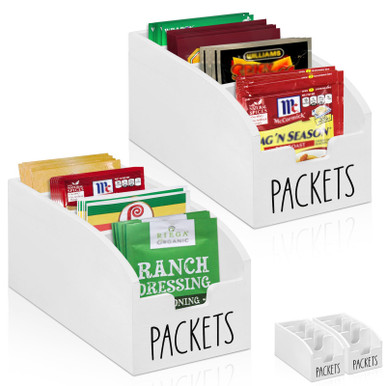 Seasoning Packet Organizer for Pantry Organizers and Storage, Wood ...
