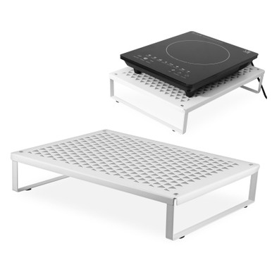MAGICLULU Induction Cooker Bracket White Plant Display Stand ...
