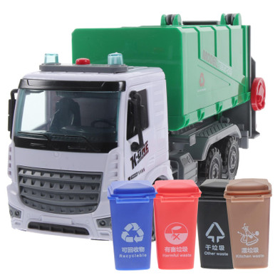 ERINGOGO Garbage Sanitation Truck Kids Cleaning Toys Boys Toy Boys ...