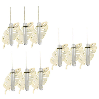 BESTOYARD 9 Sets Plant Container Hanging Tube Vase Hydroponic Plant ...