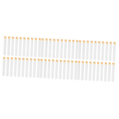iplusmile 60 Pcs Test Tube Glass with Lid Clear Plant Pot Clear Flower ...