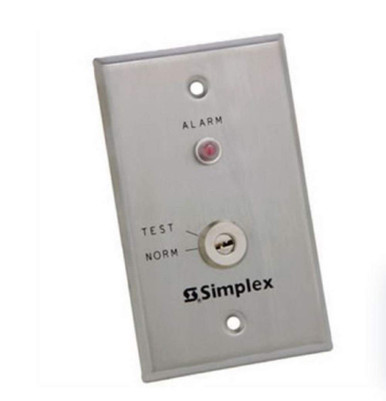 Simplex 4098-9834 Test Station with Key Switch and Red LED Alarm ...